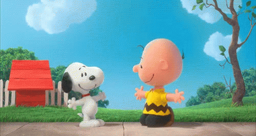 Charlie Brown And Snoopy GIF - CheerUp Snoopy CharlieBrown - Discover ...