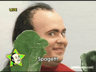 It's Spagett! GIF - TimandEric Spagett - Discover & Share GIFs