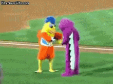 Funny Mascot GIF - Funny Mascot Dance - Discover & Share GIFs