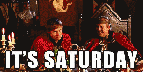 It's Saturday After All GIF - Saturday Itssaturday Saturdays - Discover ...
