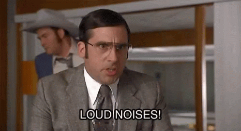 Loudnoises Yelling GIF - Loudnoises Yelling Anchorman GIFs | Say more ...