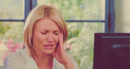 Too Much Stress GIF - Stressed Camerondiaz - Discover & Share GIFs