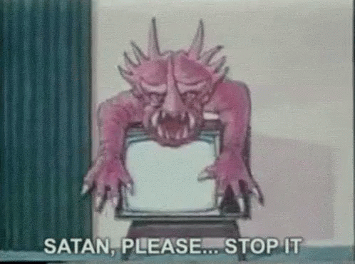 Satan Stop GIF - Satan Stop GIFs | Say more with Tenor