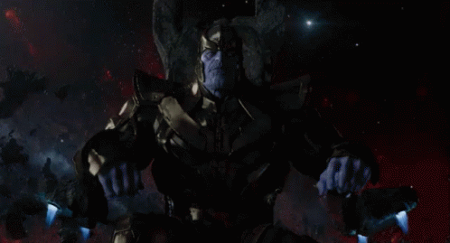 Thanos Smiling - Guardians Of The Galaxy GIF - GuardiansOfTheGalaxy ...