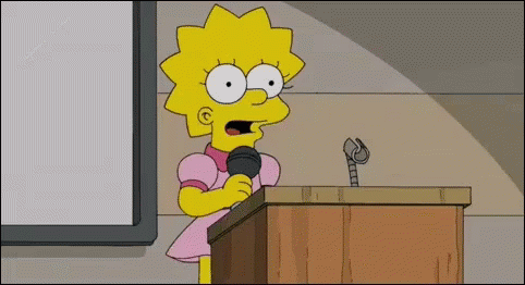 Mic Drop GIF - Micdrop Lisasimpson Thesimpsons - Discover & Share GIFs