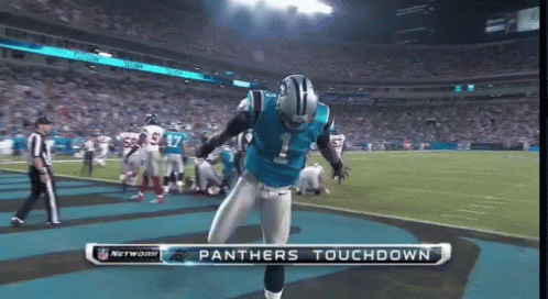 Carolina Panthers GIF - Carolinapanthers Touchdown Nfl GIFs | Say more ...