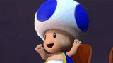 Toad Scream GIF - Toad Scream Scared - Discover & Share GIFs