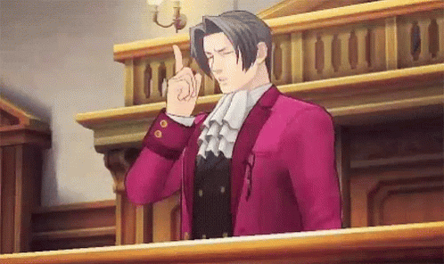 Phoenix Wright GIF - Phoenix Wright Edgeworth GIFs | Say more with Tenor