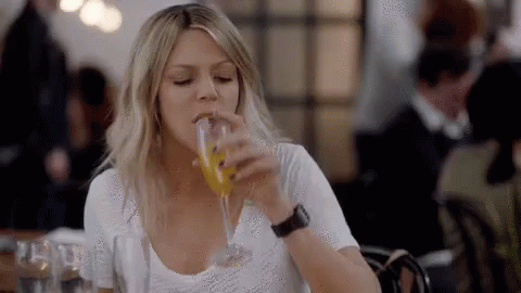 Throwin It Back GIF - Mimosa Champagne Brunch - Discover & Share GIFs
