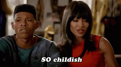 So Childish GIF - Childish So OverIt - Discover & Share GIFs