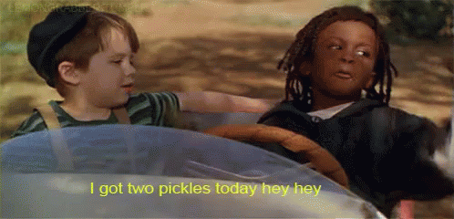 I Got Two Pickles Today GIF - Twopickles Pickles - Discover & Share GIFs
