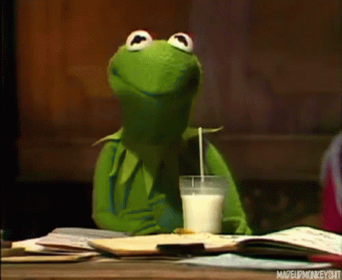 No Comment GIF - Butthatsnoneofmybusiness Drinking Kermit GIFs | Say ...