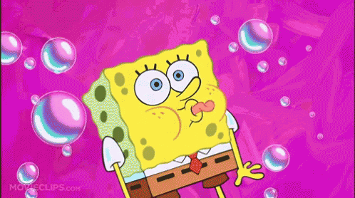 Bubbles Pink GIF - Bubbles Pink Spongebob - Discover & Share GIFs