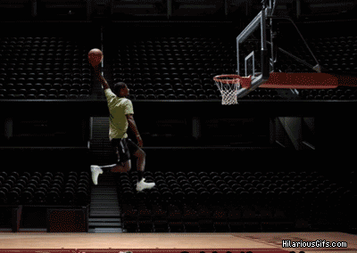 Slam Dunk GIF - Basketball - Discover & Share GIFs