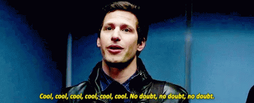 Peralta Cool GIF - Peralta Cool Sure - Discover & Share GIFs