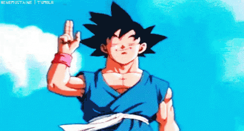 ME Parcho Goku GIF - Adios Chao NosVemos - Discover & Share GIFs