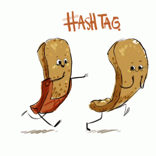 Hash Tag Tag GIF - Potatoes Cute Tag - Discover & Share GIFs