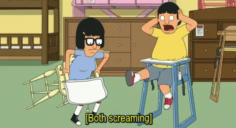 Screaming GIF - Bothscreaming Screaming Yelling - Discover & Share GIFs