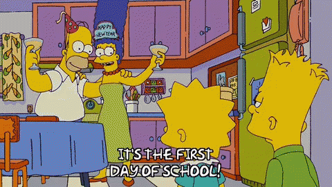 First Day Of School GIF - FirstDayOfSchool - Discover & Share GIFs