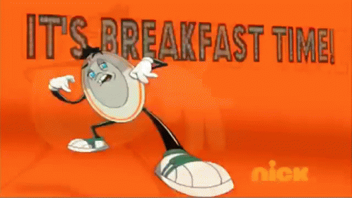It's Breakfast Time! GIF - Breakfast Time! It's - Discover & Share GIFs