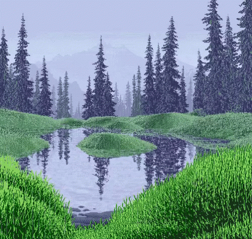 Pond Grass GIF - Pond Grass Hill - Discover & Share GIFs