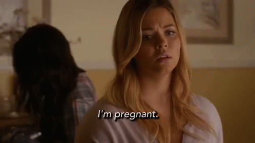 I'm Pregnant GIF - Pregnant Announcement Baby - Discover & Share GIFs