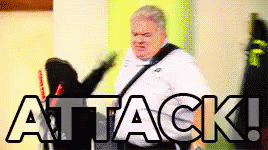 Attack GIF - Attack Ninjas Parksandrec GIFs | Say more with Tenor