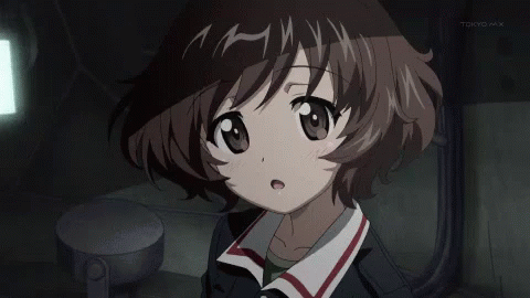 Girls Und Panzer GIF - Girlsundpanzer Smile Twinkleeyes GIFs | Say more ...
