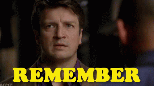 Remember - Firefly GIF - Remember Firefly MalcolmReynolds - Discover ...