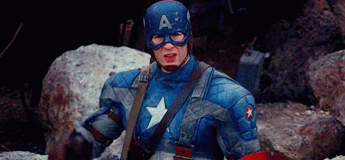 Bye Salute GIF - Bye Salute Captainamerica - Discover & Share GIFs