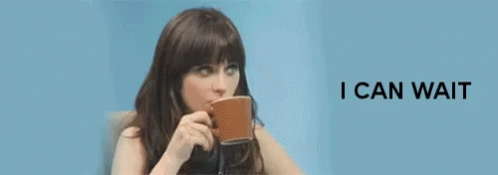 Waiting GIF - Waiting Zooeydeschanel GIFs | Say more with Tenor