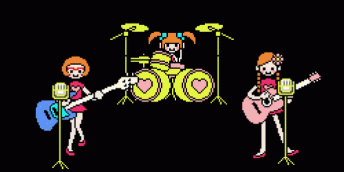 8-bit Band GIF - Rhythm Heaven Pixel - Discover & Share GIFs