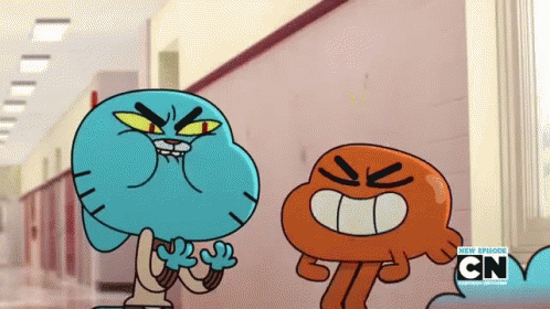 The Amazing World Of Gumball Darwin & Gumball GIF ...