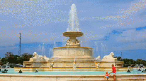 Fountain In Detroit - Detroit GIF - Detroit Fountain DetroitFountain ...