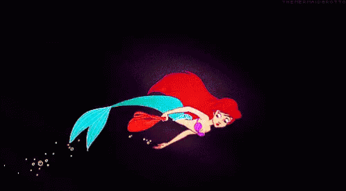 Ariel GIF - LittleMermaid Ariel Swim - Discover & Share GIFs