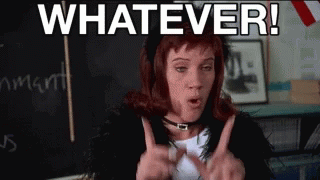 Whatever Clueless GIF - Whatever Clueless Bsnssbs - Discover & Share GIFs