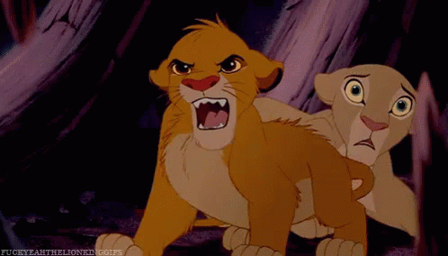 Lion Protecting GIF - Lion Protecting - Discover & Share GIFs