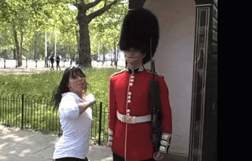 Buckingham Palace Guard GIF - Uk - Discover & Share GIFs