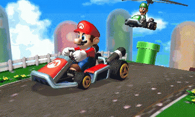 Mario Kart - Mario Kart GIF - Mario Kart MarioKart - Discover & Share GIFs
