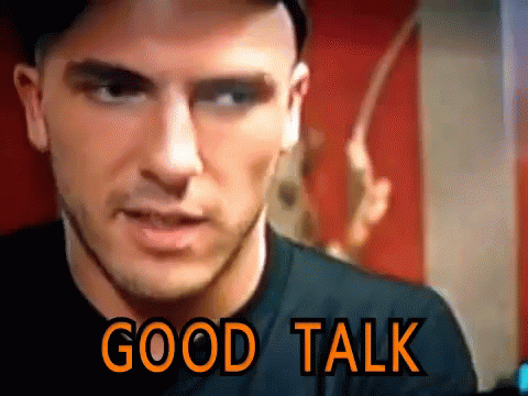 Good Talk GIF - Realworldsydney Goodtalk Good - Discover & Share GIFs