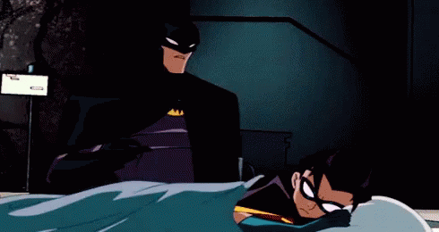 Robin Batman GIF - Robin Batman Goodnight - Discover & Share GIFs