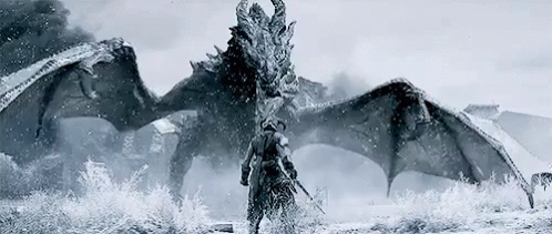 Roaring Dragon - The Elder Scrolls V: Skyrim GIF ...