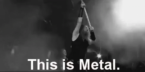 Black Metal Funny Gif