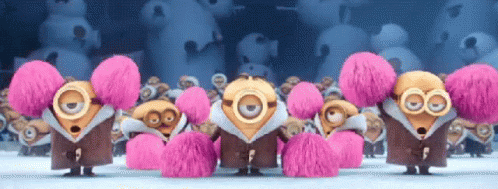 Woo GIF - Woo Unamused Minions - Discover & Share GIFs