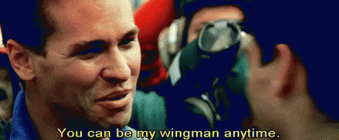 You Can Be My Wingman Anytime Maverick GIF - Anytime Topgun Bullshit ...