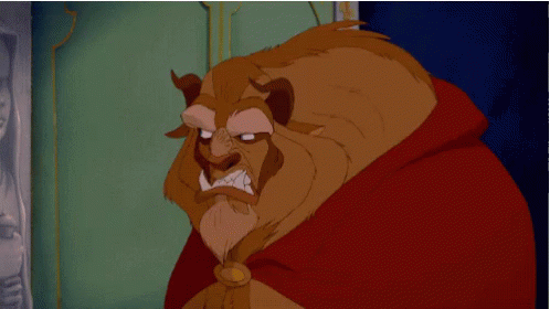 Beautyandthebeast Beast GIF - Beautyandthebeast Beast Shock - Discover ...