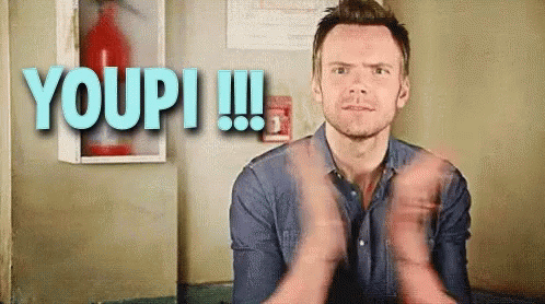 Youpi !!! GIF - Ouais Carrement Genial - Discover & Share GIFs