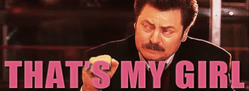 That's My Girl GIF - Mygirl Ronswanson My - Discover & Share GIFs