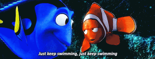 Just Keep Swimming Just Keep Swimming GIF - Fishy Fish JustKeepSwimming ...