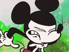 Gasp! (dies) GIF - Mickey Drama Gasp - Discover & Share GIFs